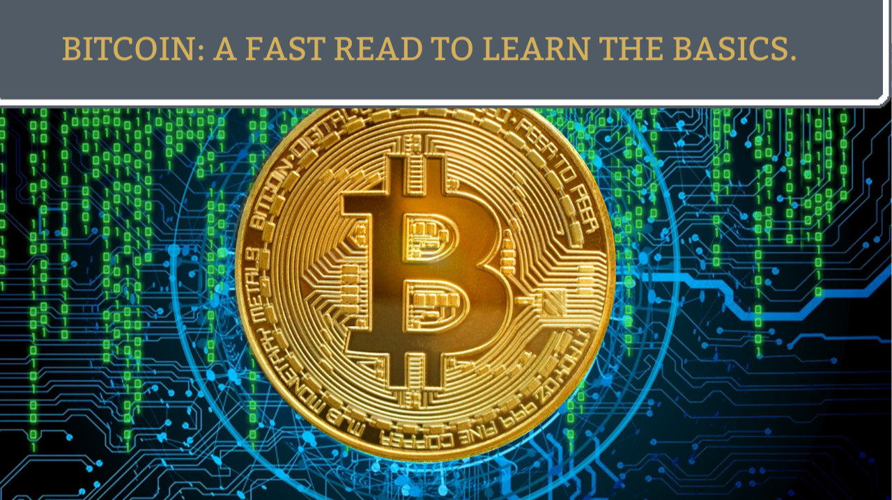 BITCOIN (BTC) A quick rundown of what Bitcoin is and how it works: