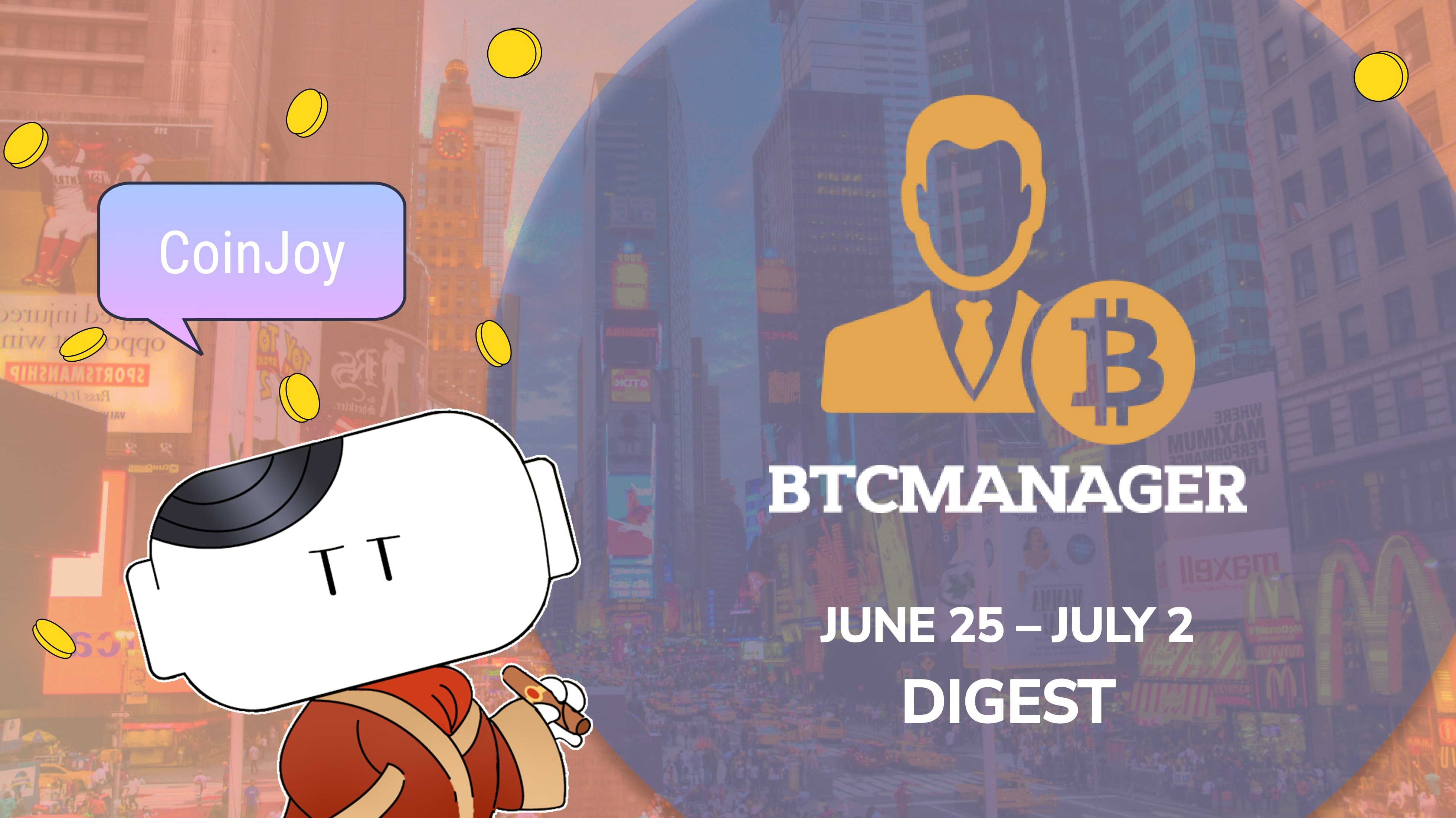Weekly Digest: CMC Swap & DOGE Fees with BTCMANAGER