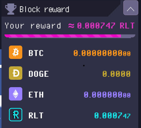 Rollercoin - How to calculate your block reward