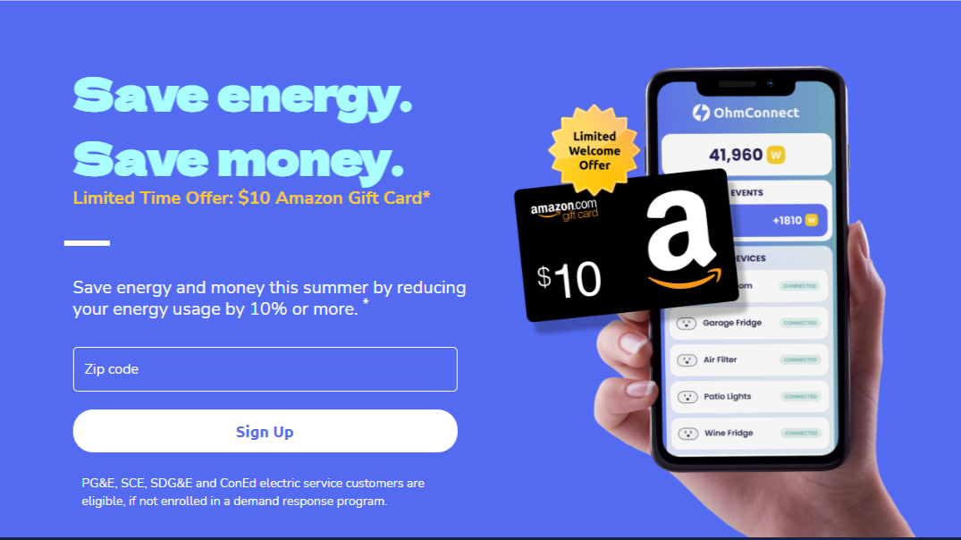 PG&E, SCE, SDG&E, and ConEd customers can now save money, and energy ...