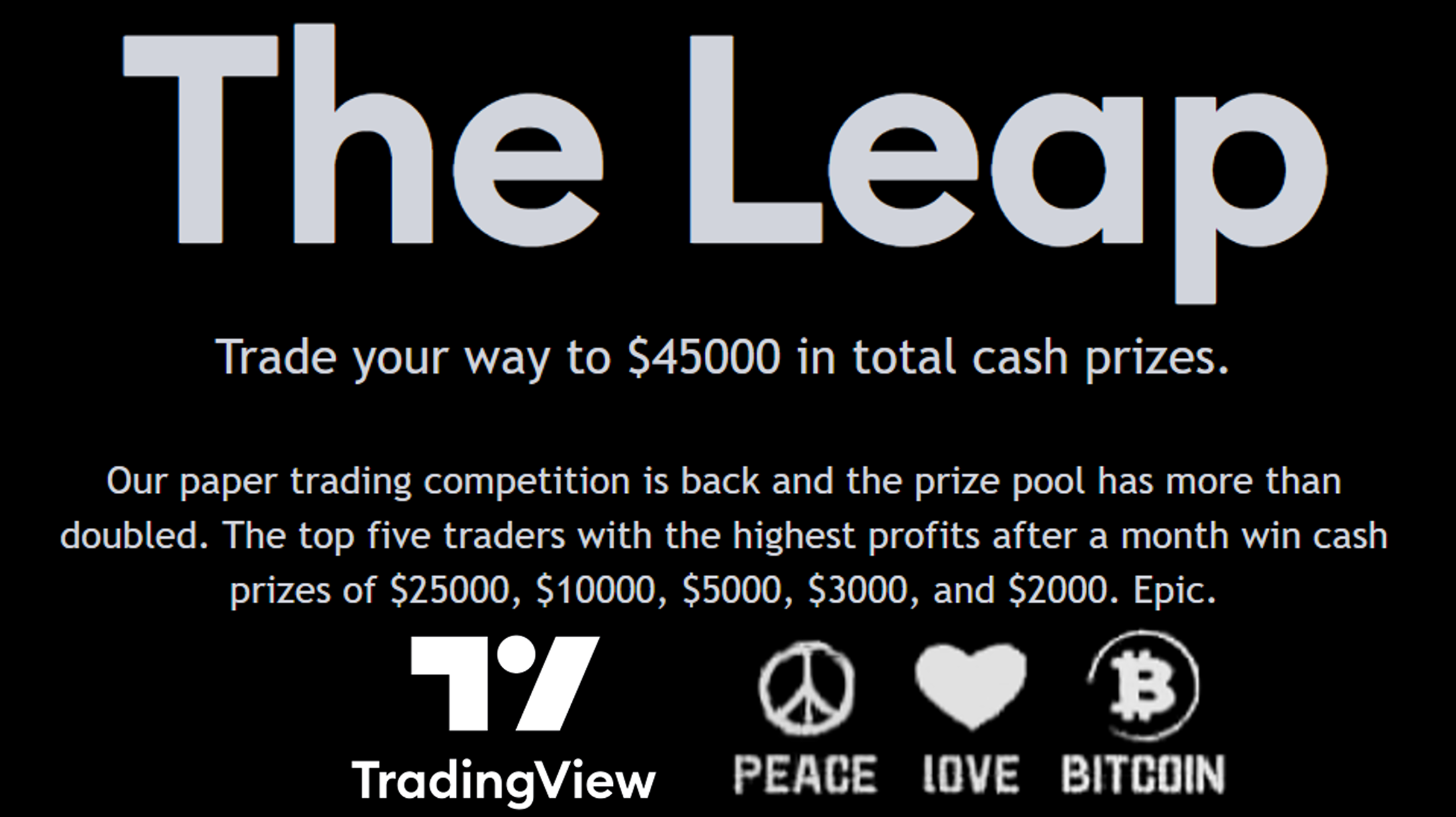 Paper Trading Competition on TradingView.