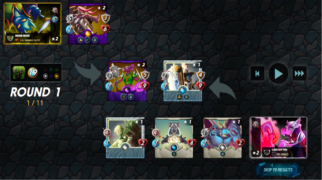 Splinterlands - Weekly Battle Challenge, Dragons