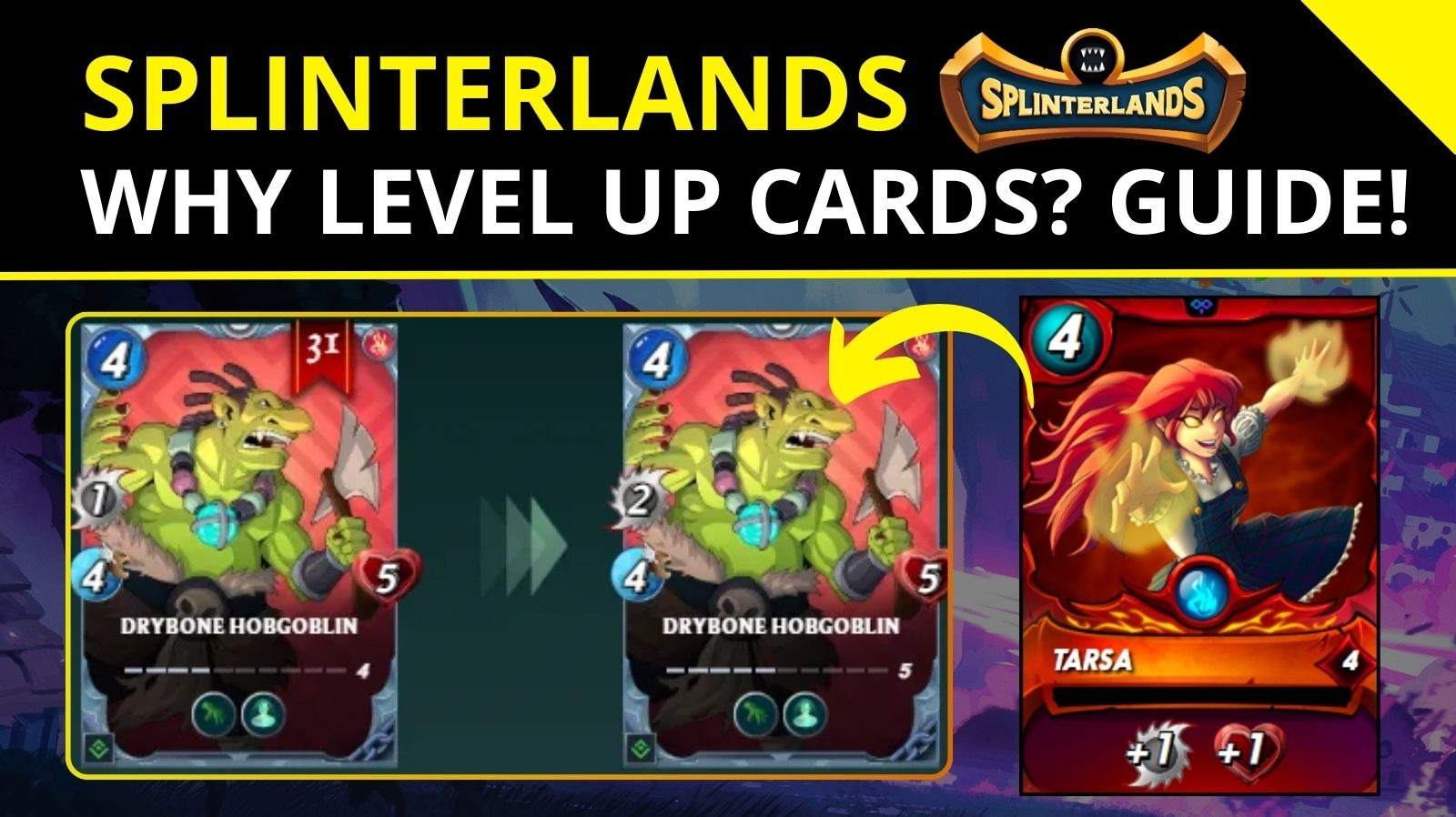 Splinterlands 🐉| Why Level UP your CARDS? Complete Guide!