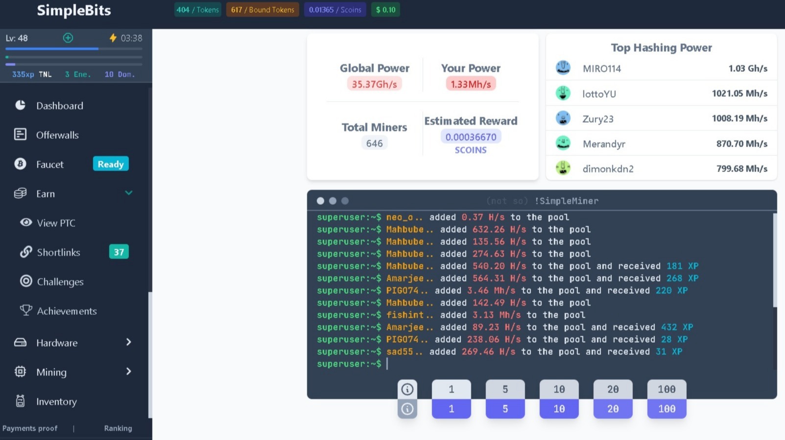 Simple Bits - Passive Income - Free Play to Earn