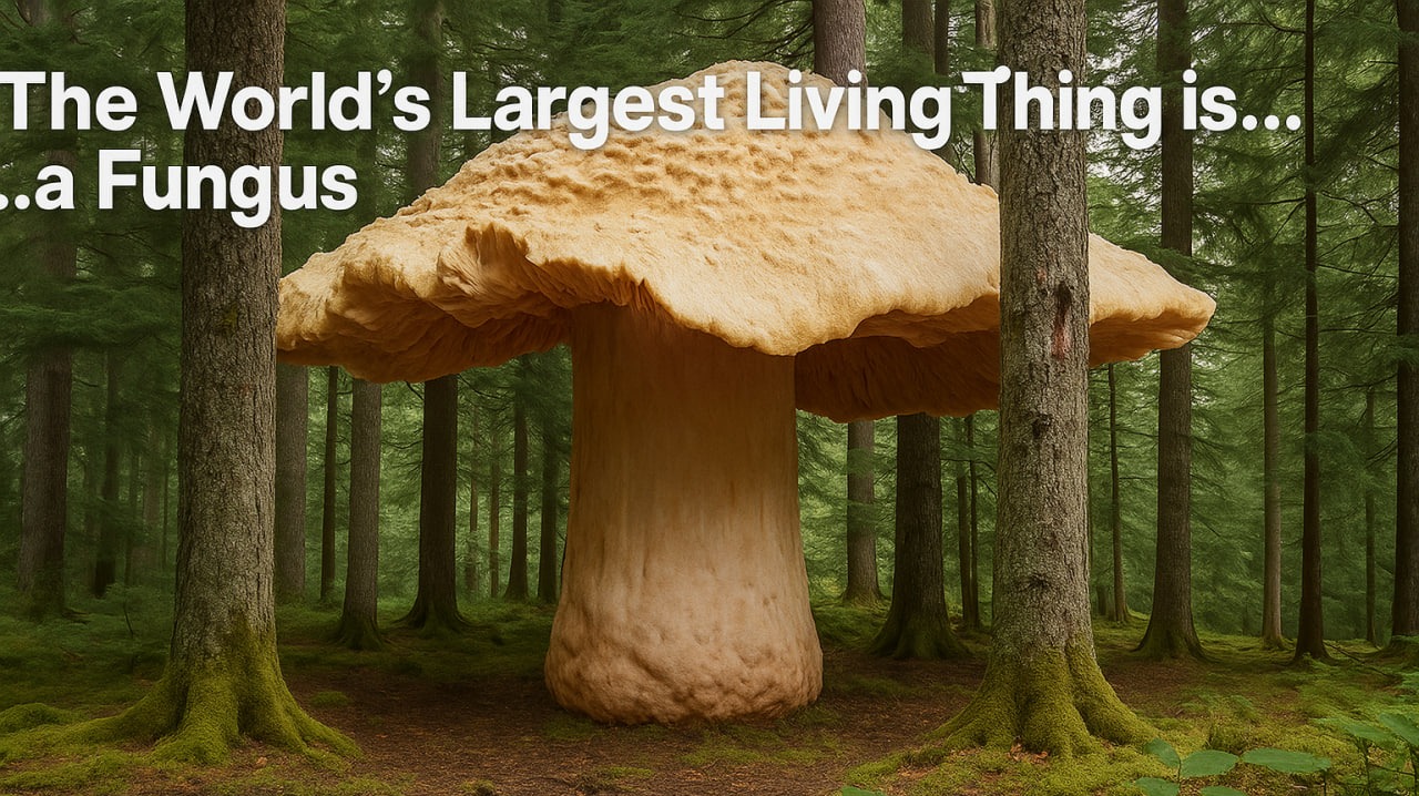 The World's Largest Living Thing is... a Fungus