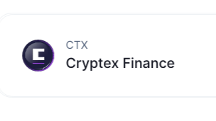 Coinbase Earn: new (CRYPTEX FINANCE)