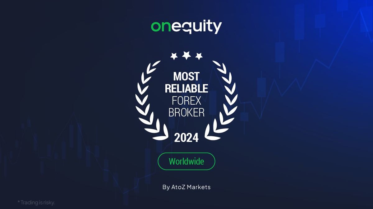 OnEquity Wins Award for Most Reliable Forex Broker at AtoZ Awards 2024