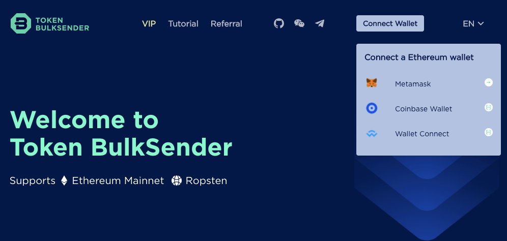 Save on Tx Fees By Using This Bulk Token Sender