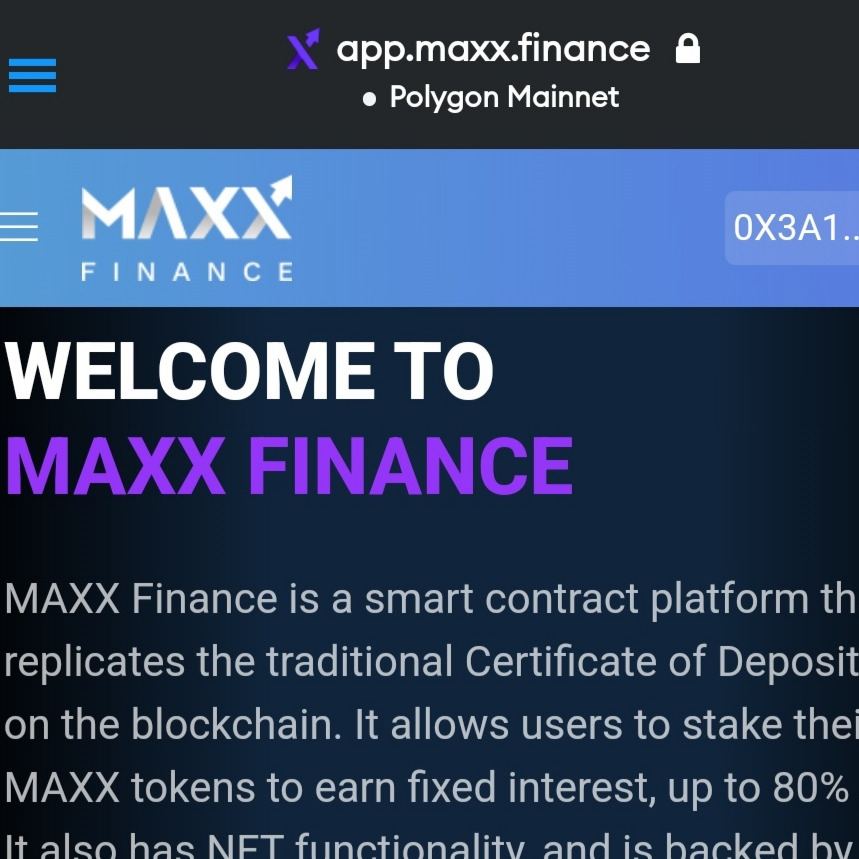 MAXX-FINANCE, another HEX?? | Publish0x