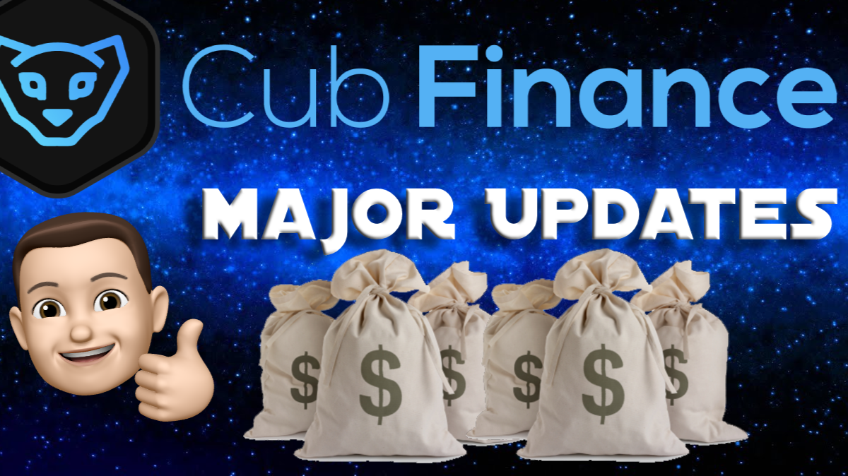 Cub Finance Major Updates on BSC
