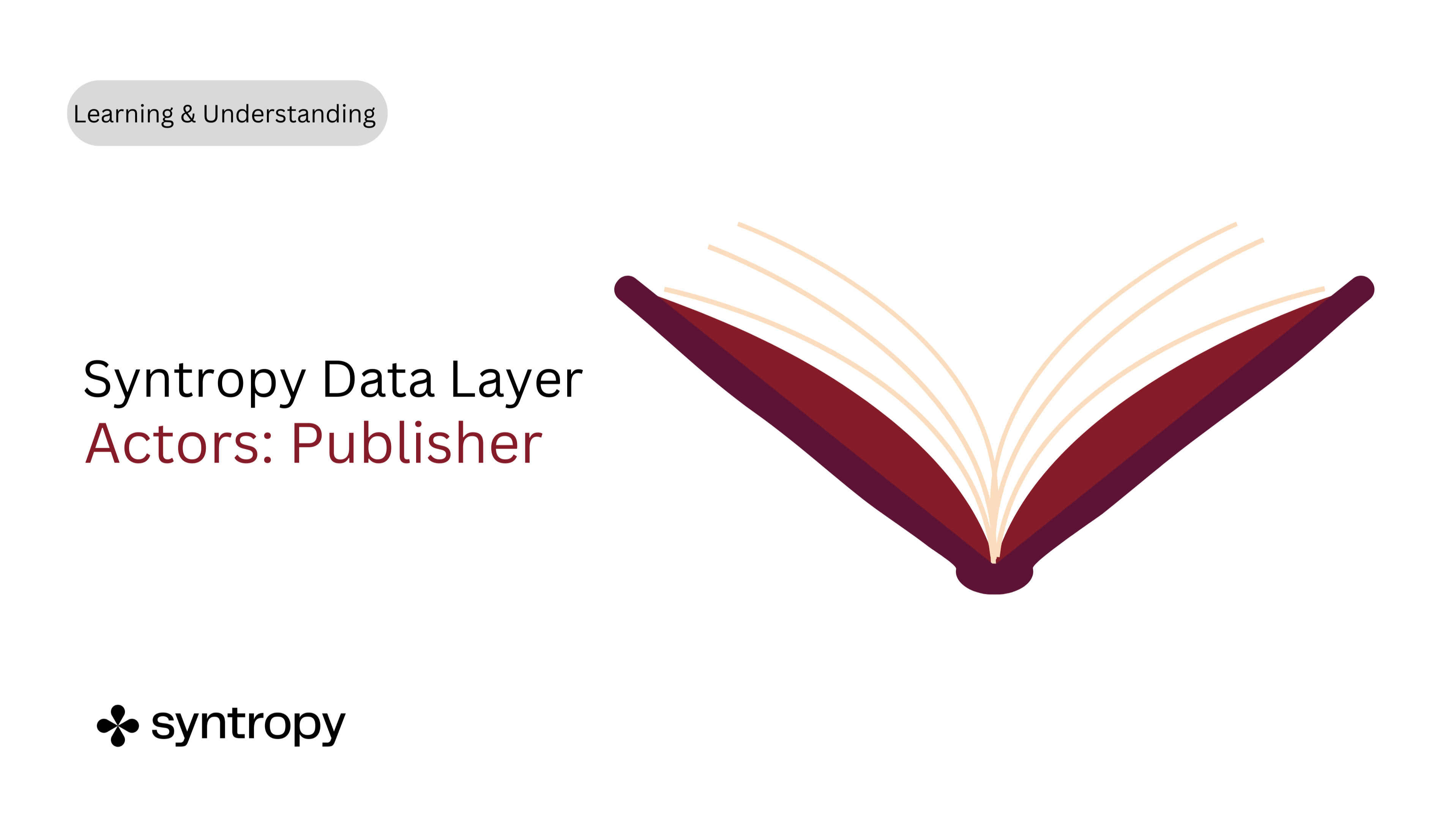 Syntropy Data Layer: Actors (Publisher)