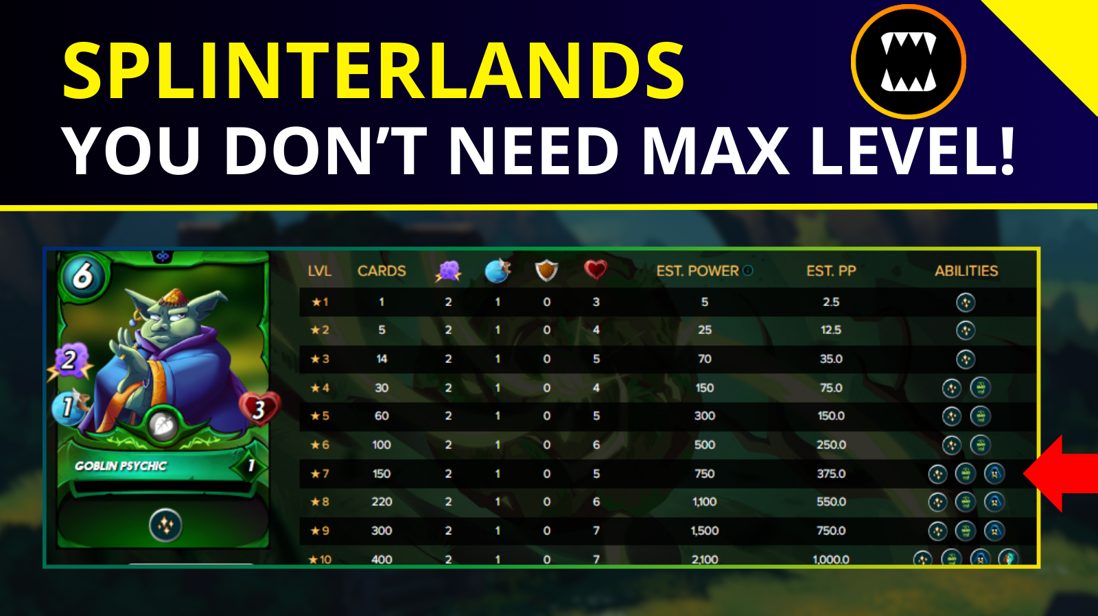 Splinterlands 🎲| What level you need? Cards Optimization! 🚀 [EN/PT-BR]