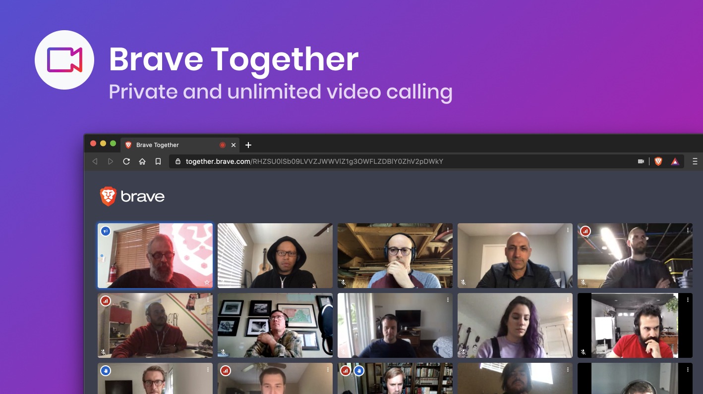 Brave Privacy Focused Browser Has Launched Encrypted Videos Calls