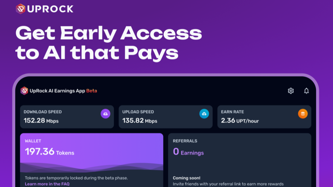 UpRock Is The Next Grass! Be The First To Farm This Airdrop For Free!