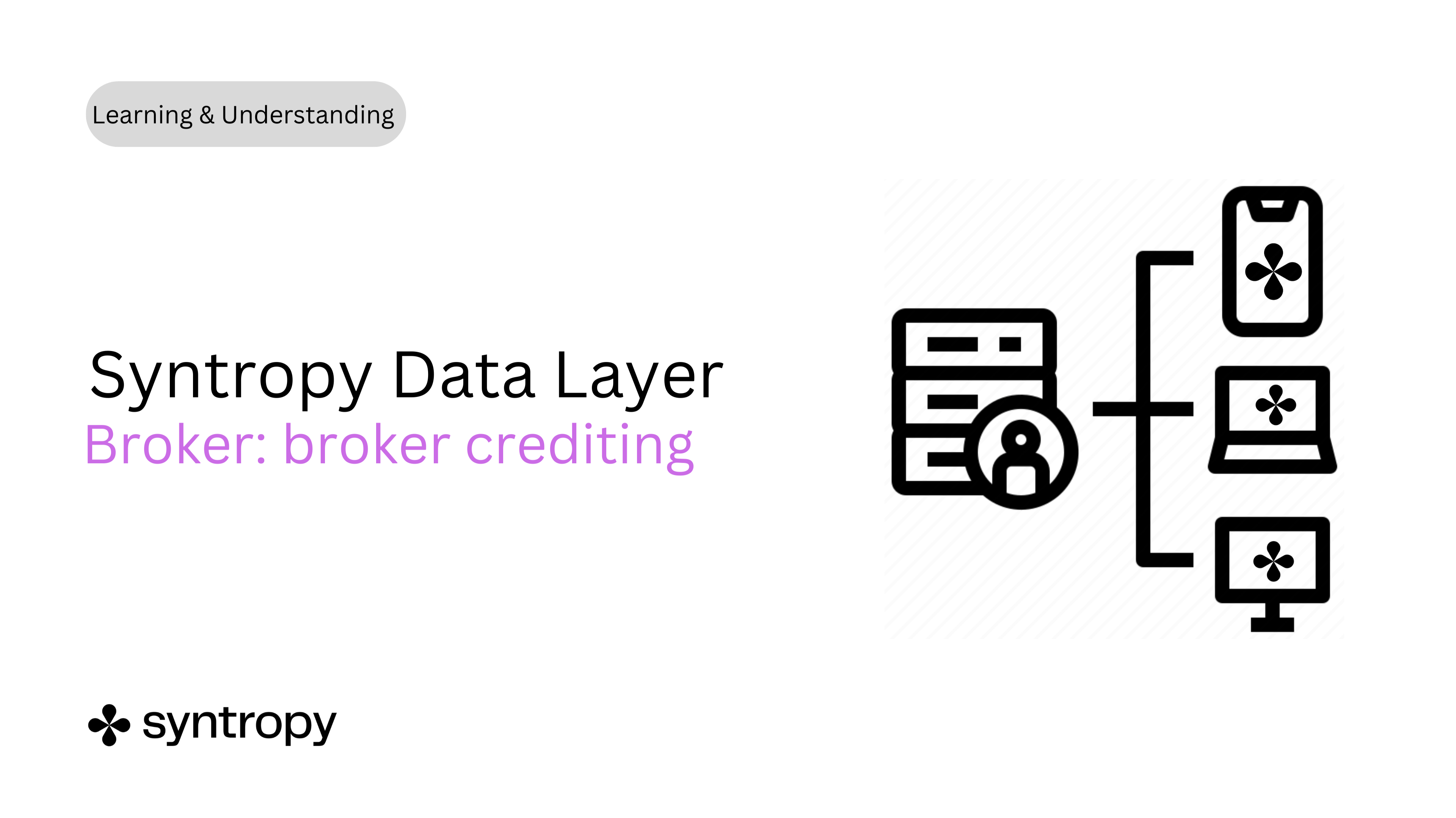 Syntropy Data Layer: Actors (Broker)