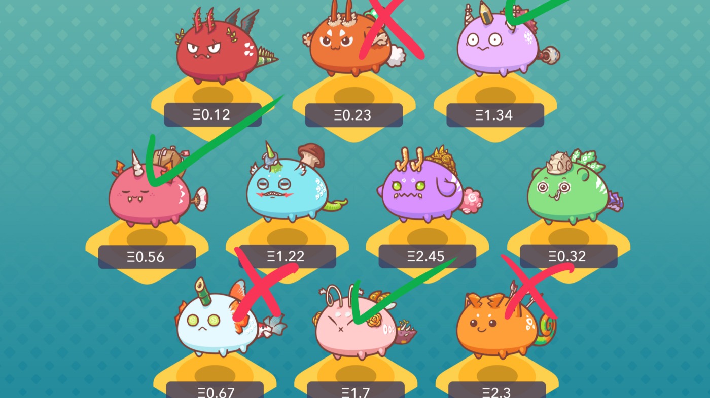 Axie Infinity Buying Guide