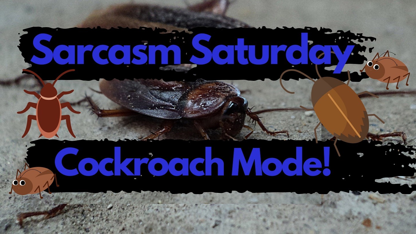 Sarcasm Saturday #2 - From "To the Moon!" to cockroach mode!
