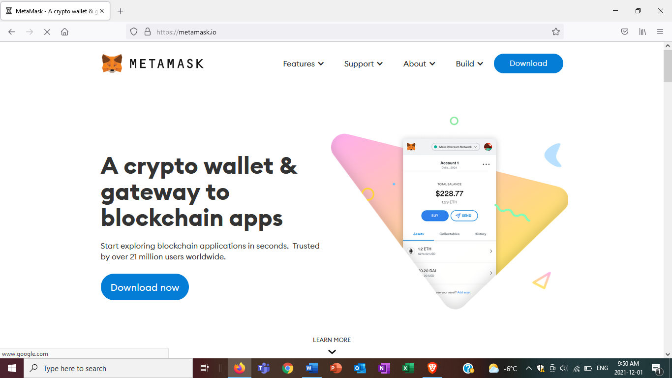 How to make a MetaMask Account