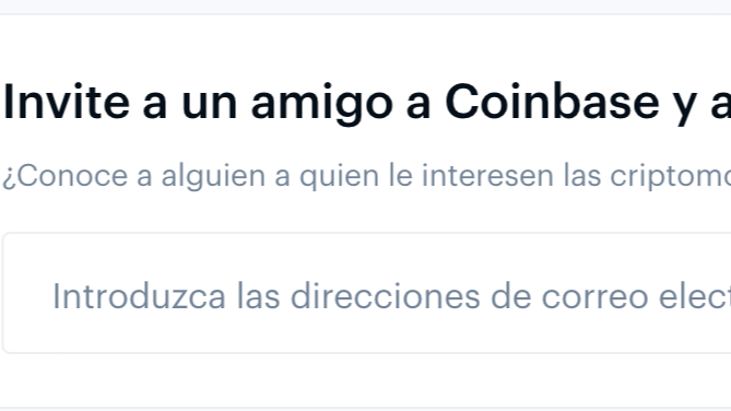create a new coinbase account and get 8,25 € spending 82,55 € or more