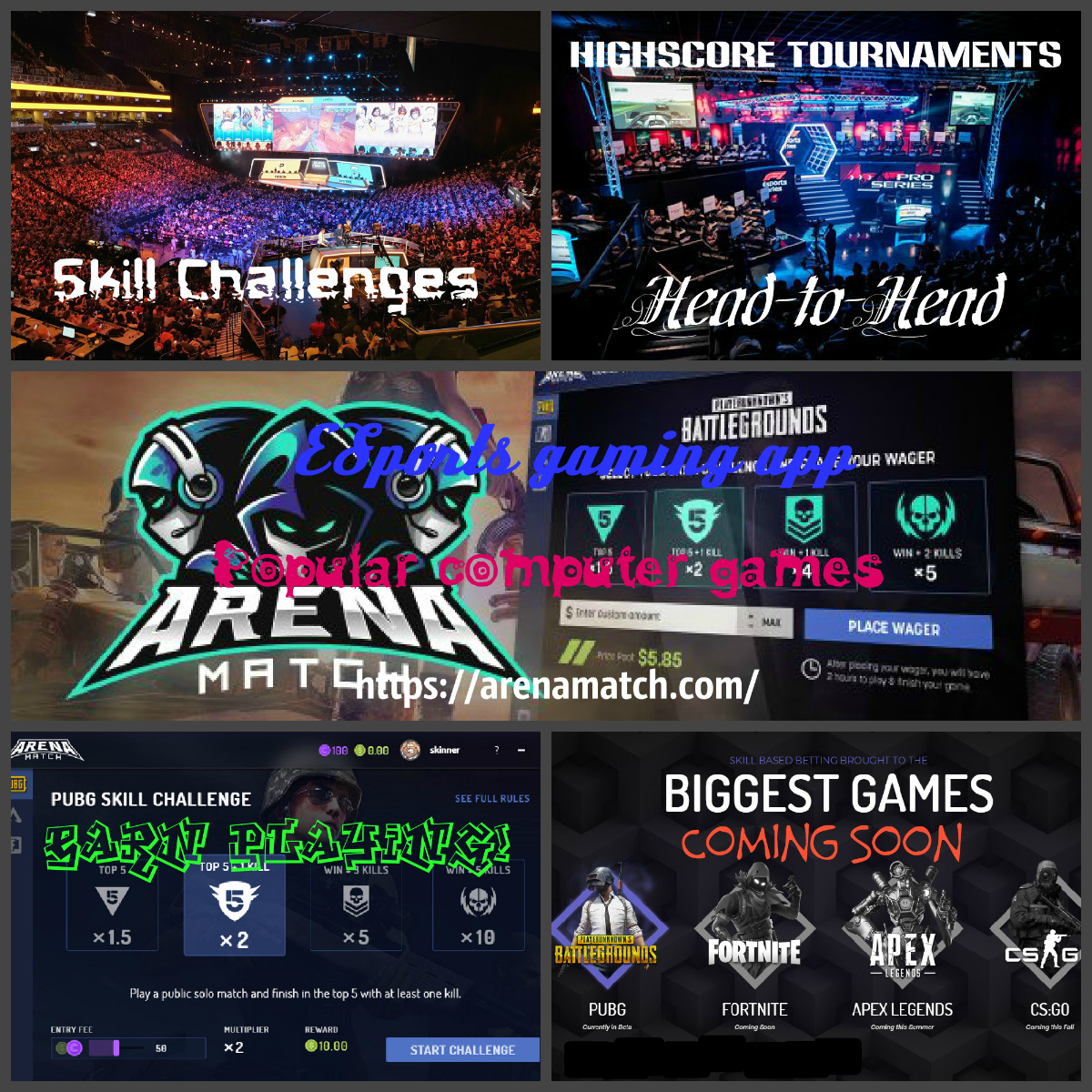 Arena Match Gold - eSports of the future!