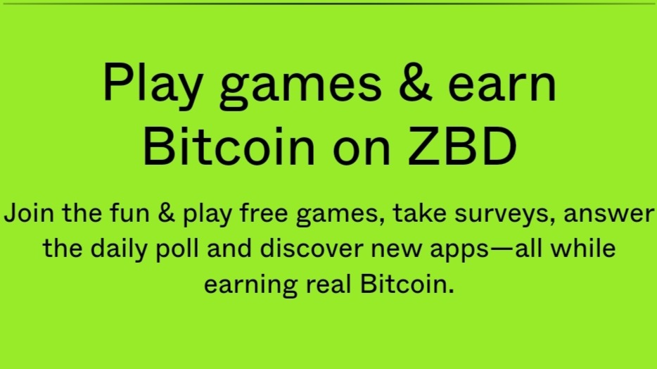 Earn Bitcoin While You Play Games: How ZBD is Revolutionizing Play-to-Earn.