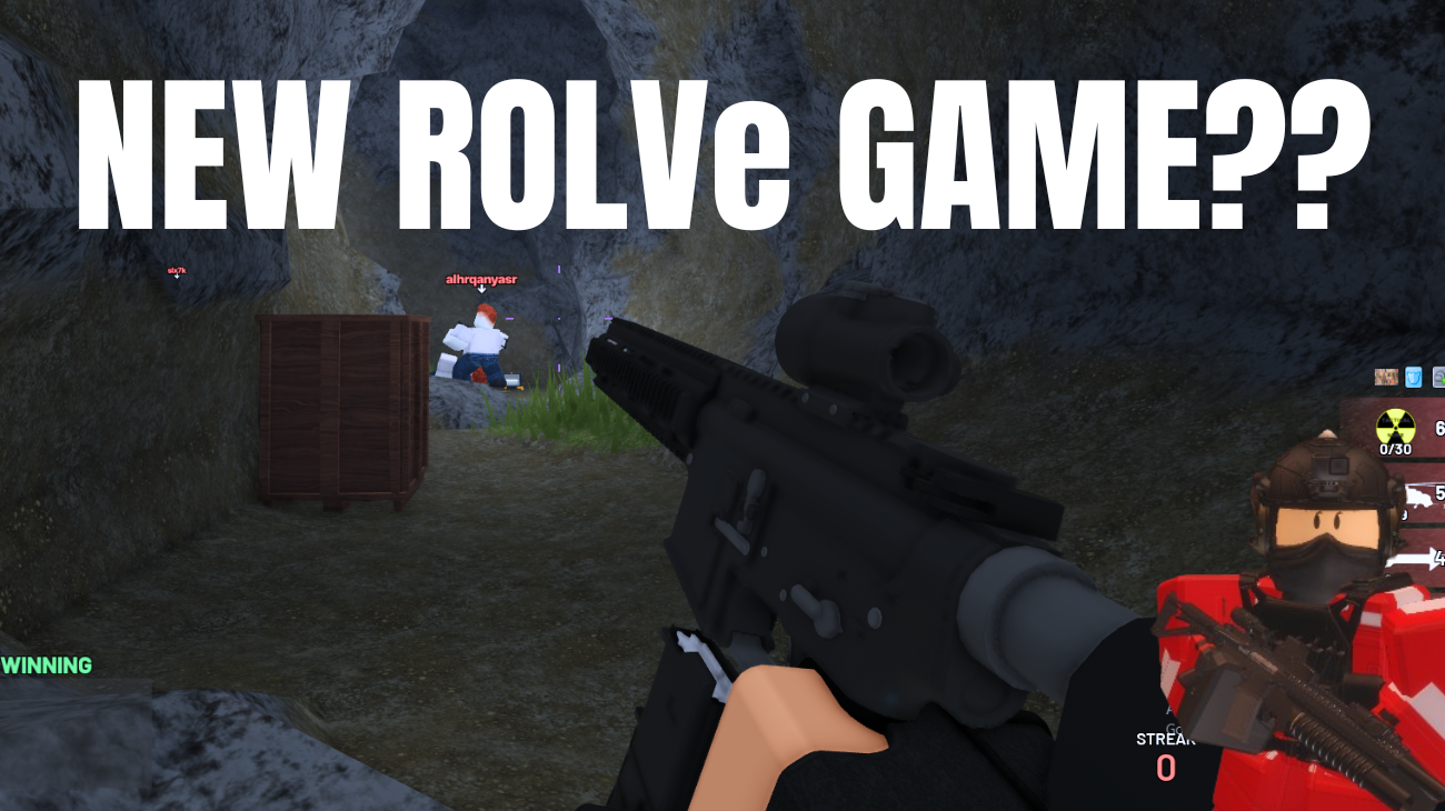 ROLVe just released a playtest for a new FPS shooter, and it's not ...
