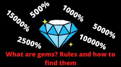 What are gems? Rules and how to find them