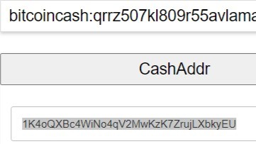 BCH Address Converter - A Shallow Dive