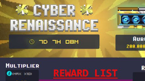 Rollercoin - Cyber Renaissance mini event