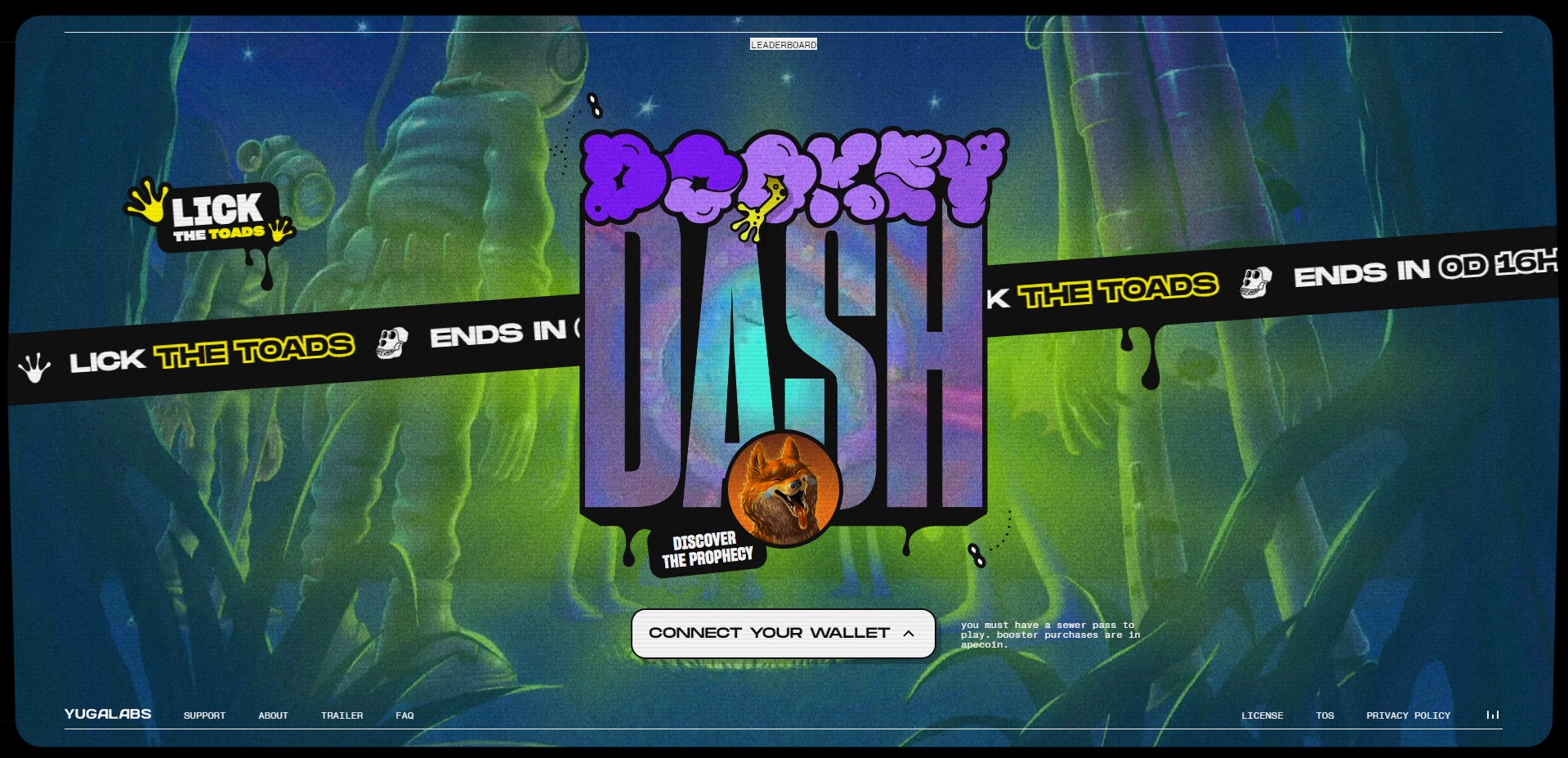 NFT from Bored Ape Yacht Club game "Dookey Dash" sells for 1000 ETH