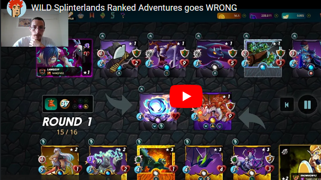 WILD Splinterlands Ranked Adventure goes WRONG