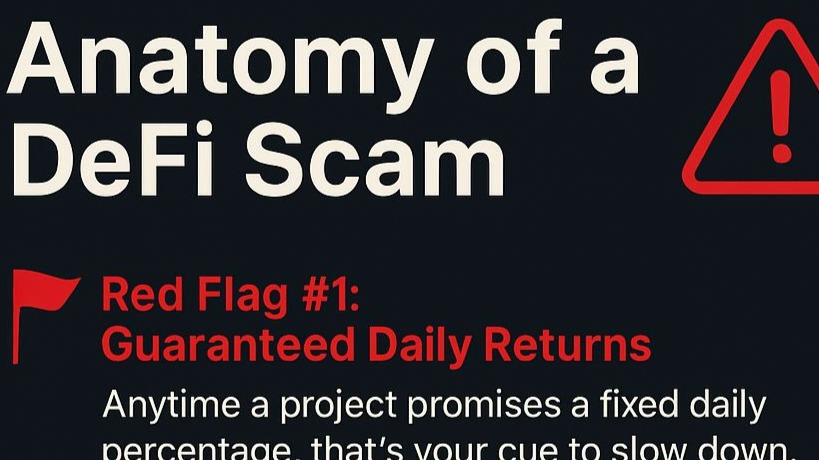 Anatomy of a DeFi Scam: 3 Red Flags Every Investor Should Know — Red ...