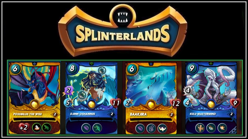 Splinterlands | My Go-To Modern Water Deck!