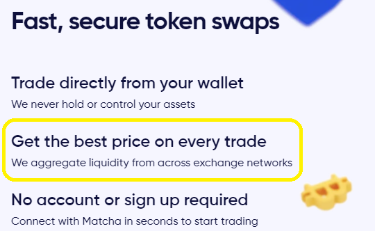 DeFi Matcha: Best Token Swap Ever?