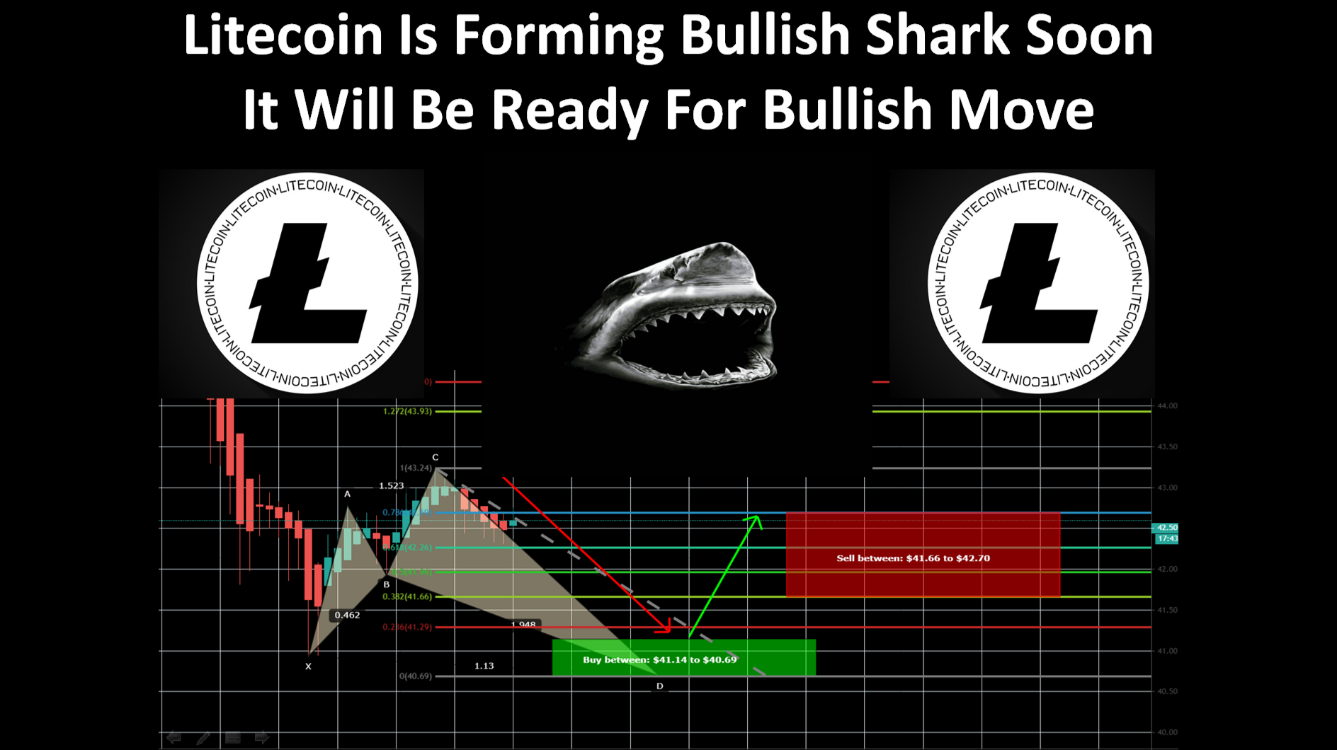 Litecoin Is Forming Bullish Shark Soon It Will Be Ready For Bullish Move