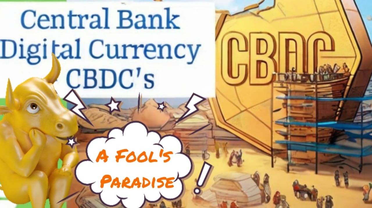 CBDCs Are Building A Fool's Paradise For Governments