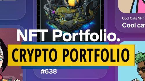 My Crypto And NFT Portfolio: Pie Chart 2023