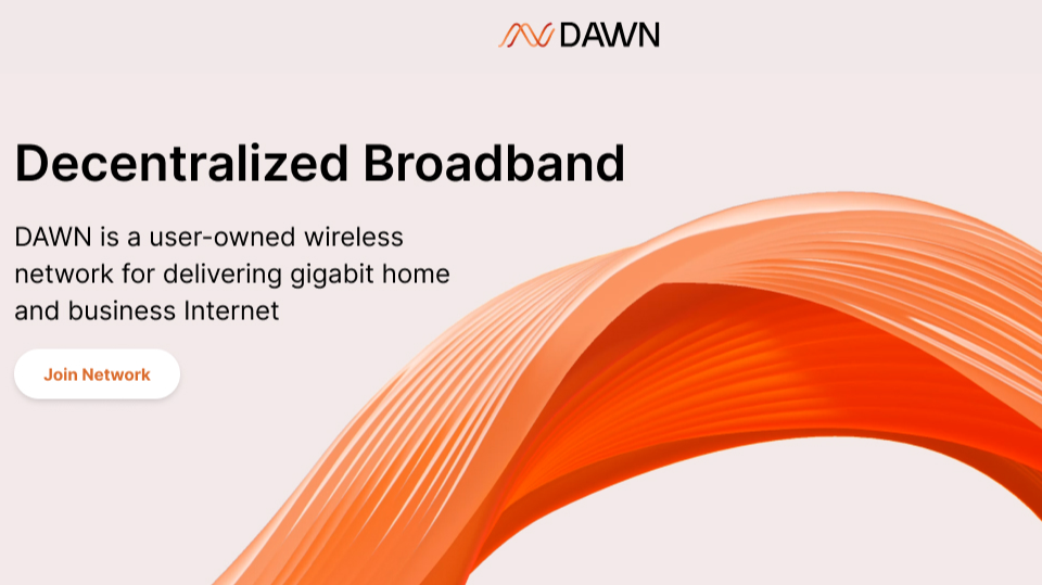 DAWN Earn by Supporting Internet Access with Blockchain Technology!