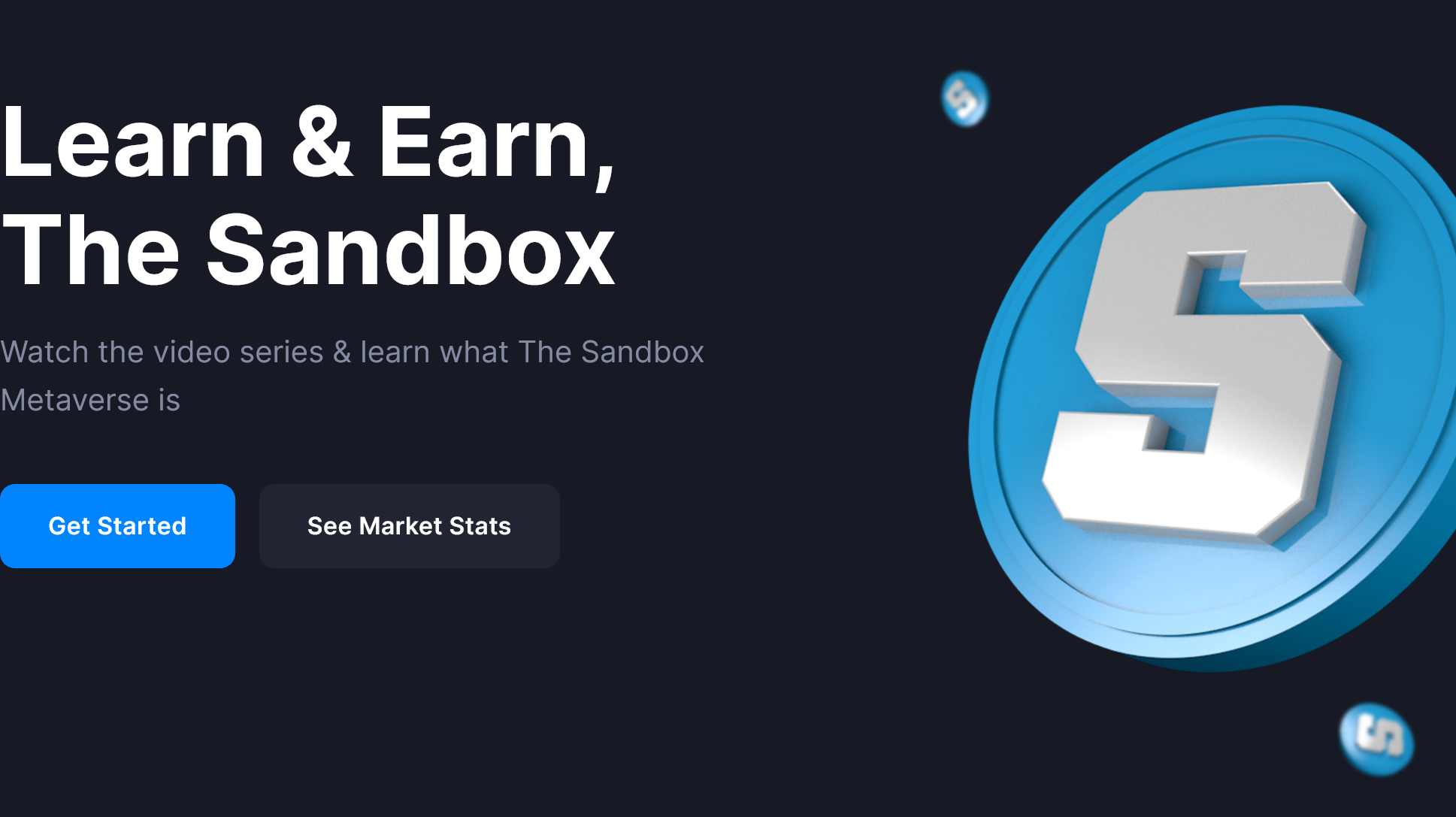 New CoinMarketCap Campaign: Learn and Earn SAND