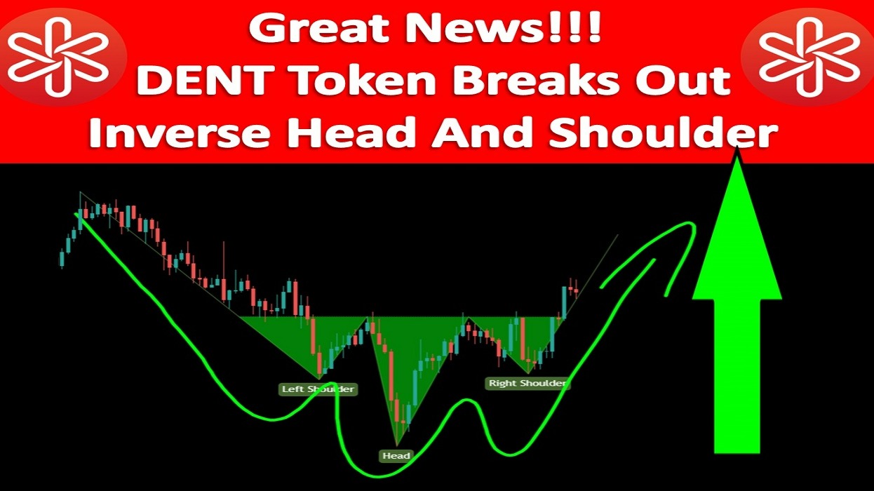 Great News!!! DENT Token Breaks Out Inverse Head And Shoulder