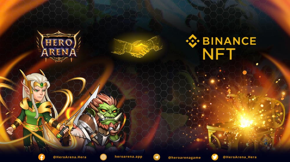 Hero Arena and Binance NFT Team for NFT Partnership - which were sold ...