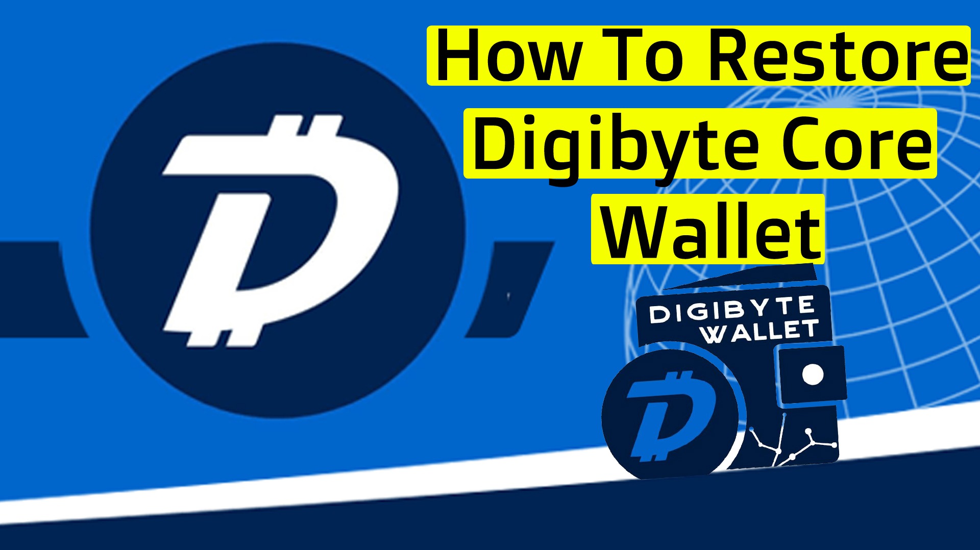 How To Restore Digibyte Core Wallet | Digibyte Wallet Tutorial