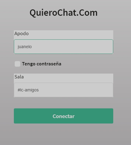 Recordando las páginas de chat