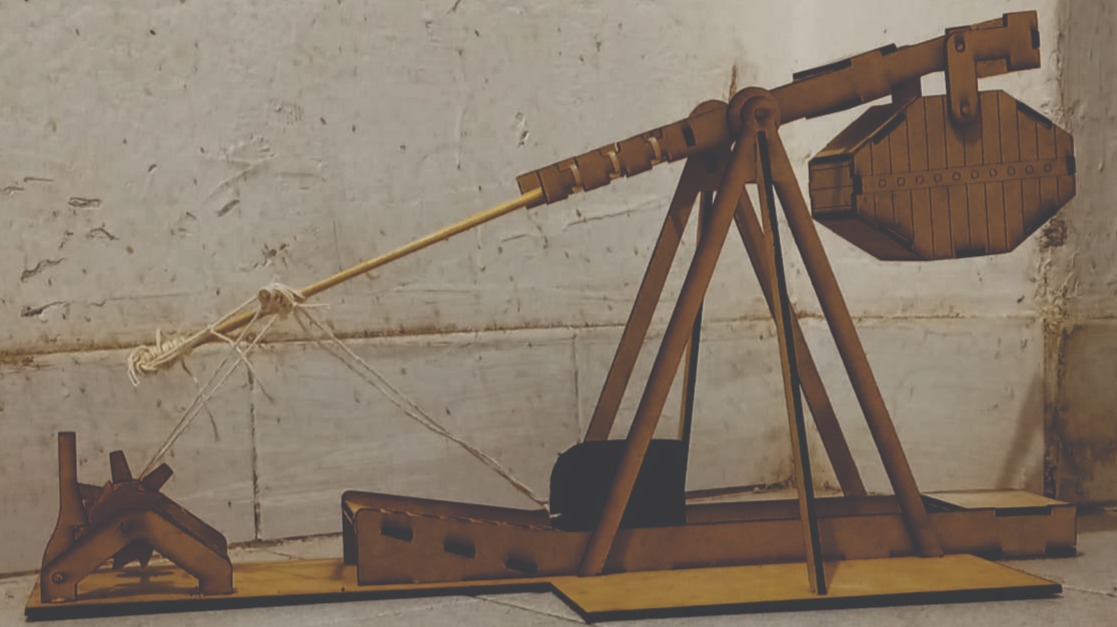 Made a Trebuchet in scale