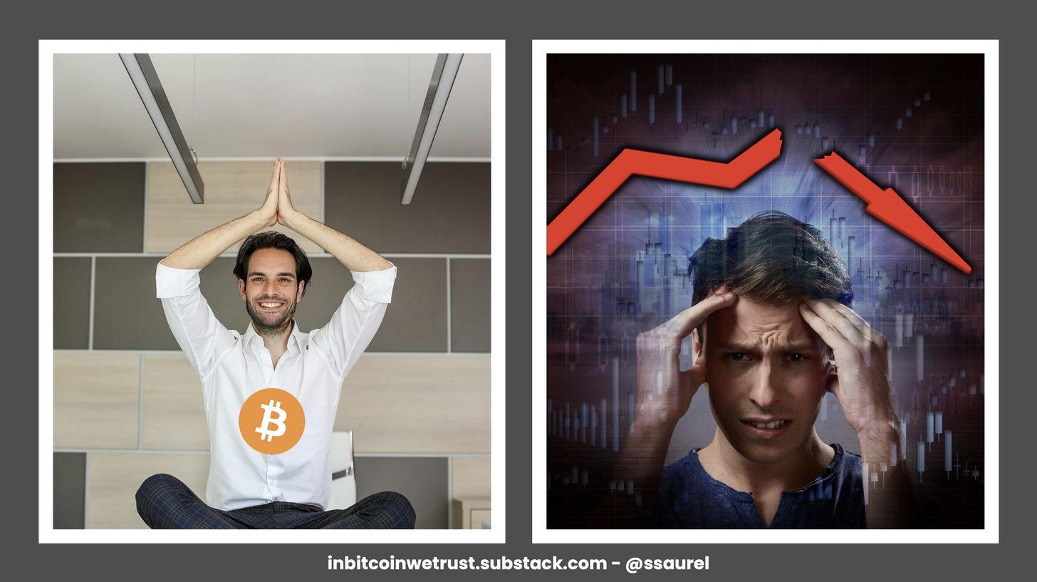 Rich Bitcoin HODLer vs Poor Bitcoin Trader