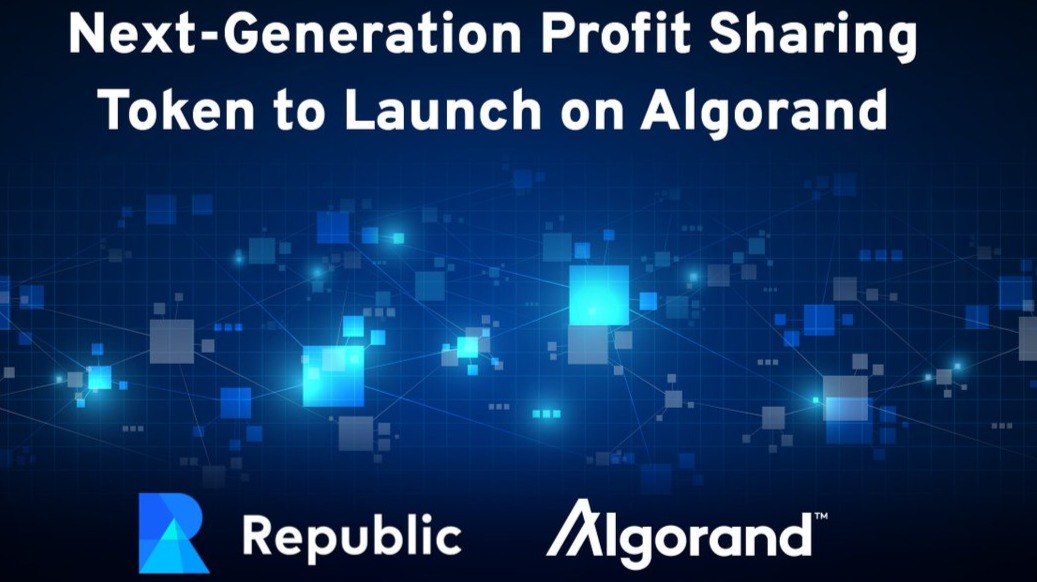 REPUBLIC NOTE LAUNCHING ON ALGORAND