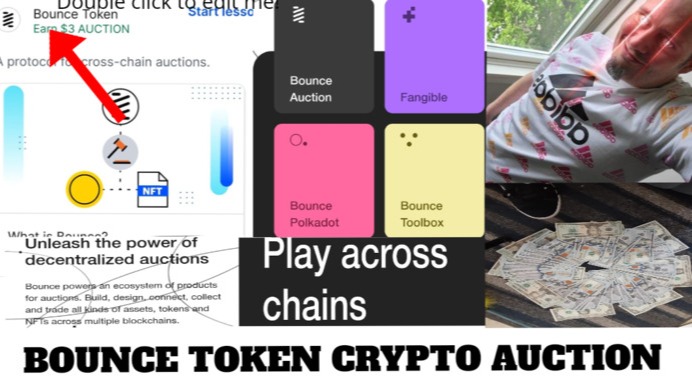BOUNCE'S AUCTION TOKEN CREATE YOUR OWN CRYPTO OR NFT AUCTION!!