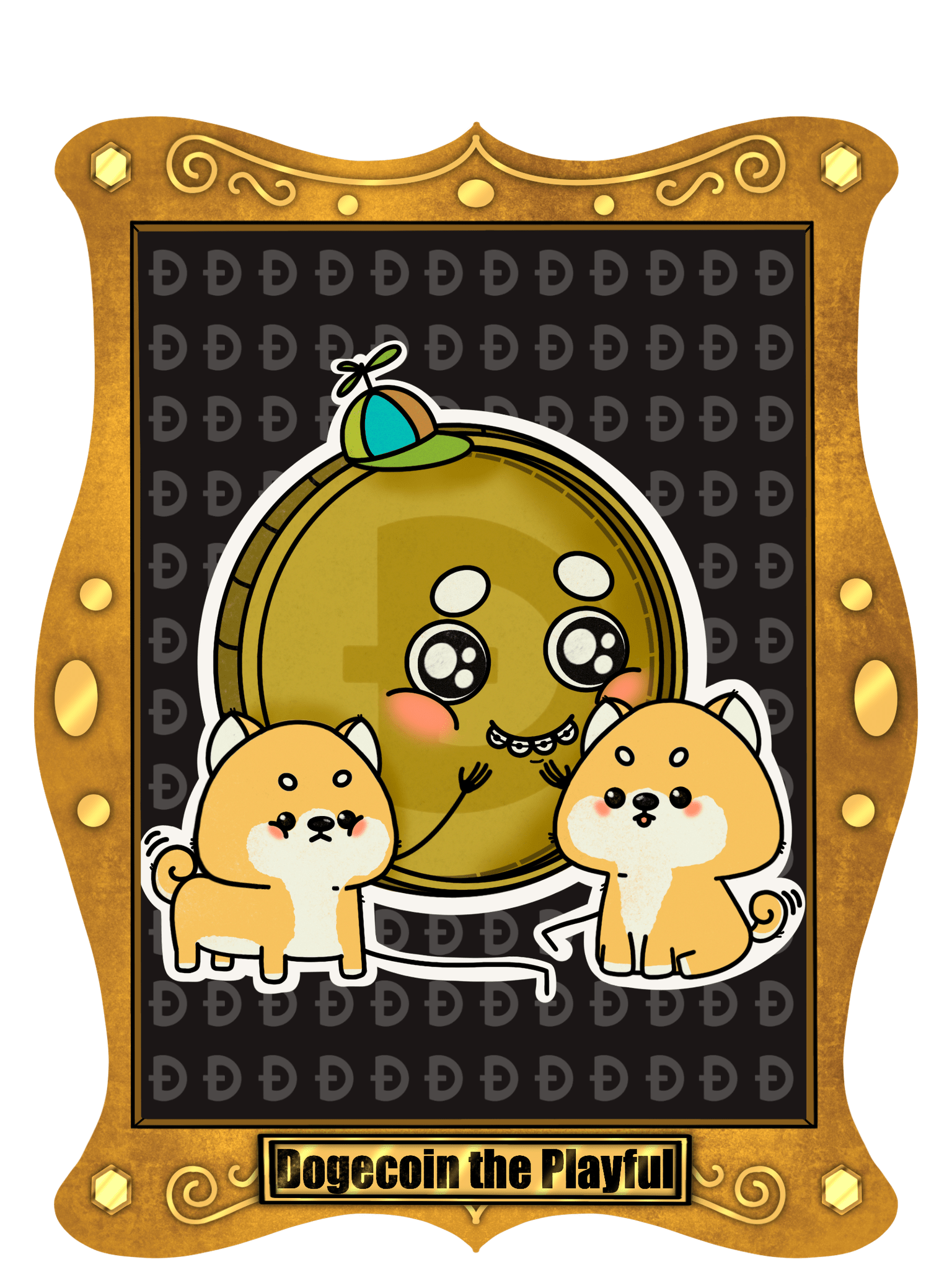 Dogecoin the Playful NFT Giveaway - The Happy Crypto Family [RESULT]
