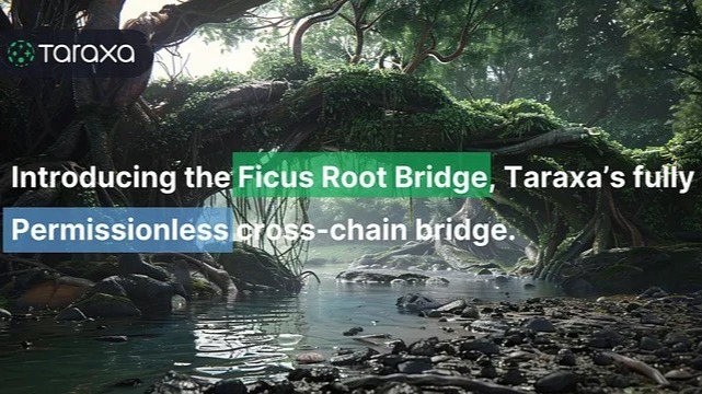Taraxa’s fully Permissionless Ficus Root cross-chain Bridge