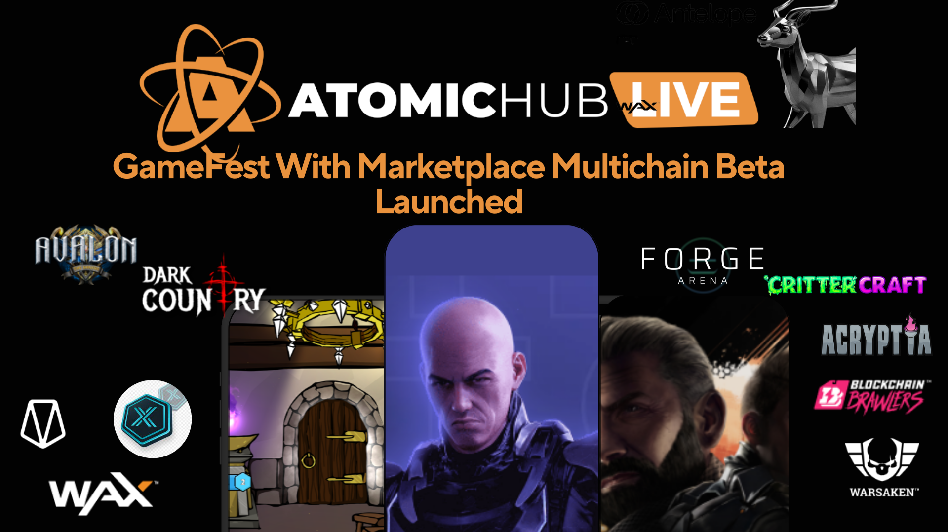 Atomic Hub Marketplace Multichain Beta Launched (WAX, EOS & Immutable)